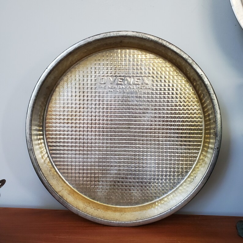 Set of 3 Vintage Bake Pans Ovenex Waffle Texture 10 - Etsy