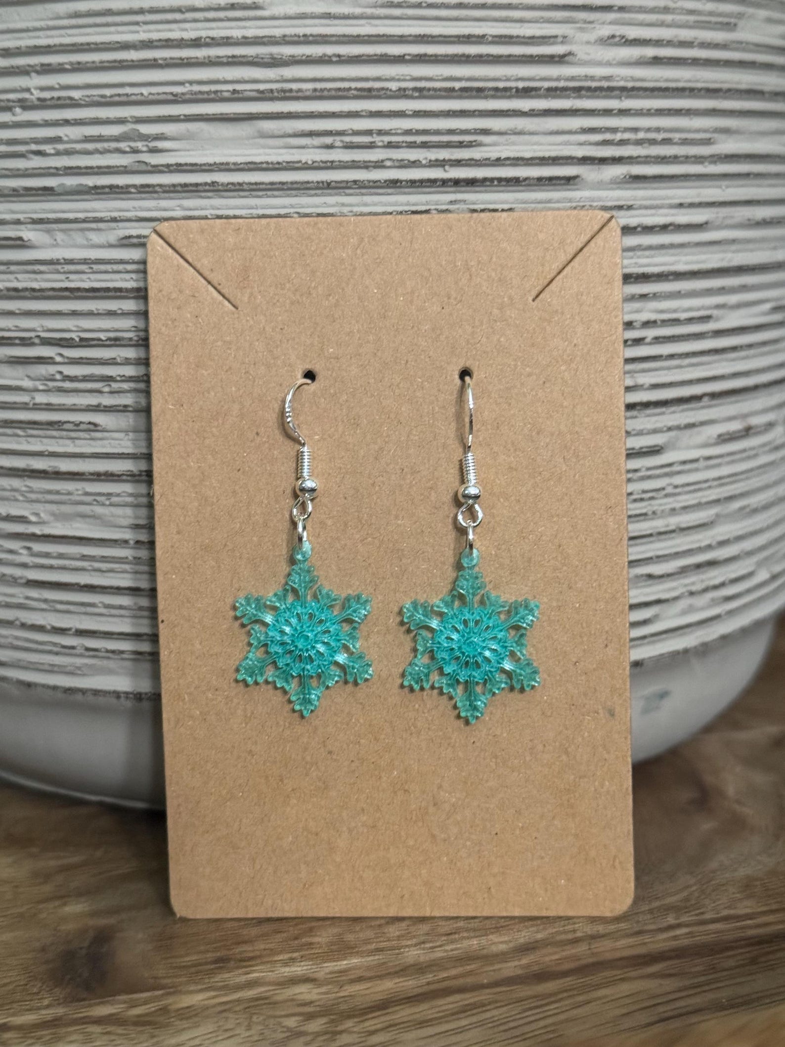 Winter Holiday Earrings - 3D Printed - Etsy