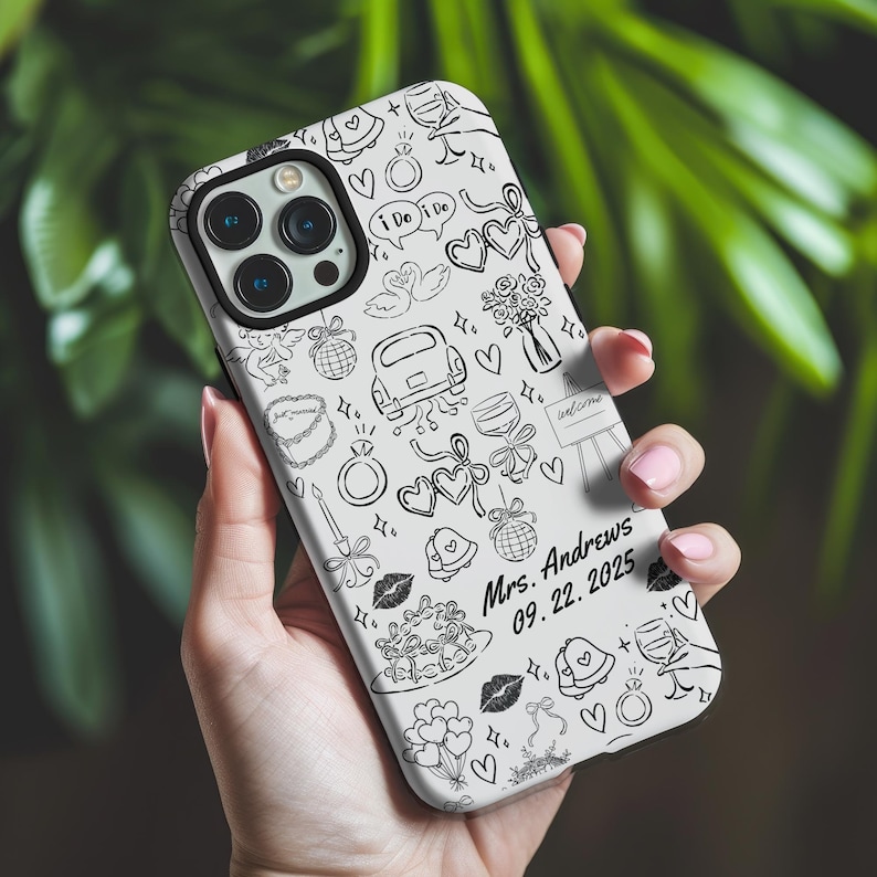 Custom Future Mrs Phone Case | Personalized Bride Phone Cover | iPhone ...