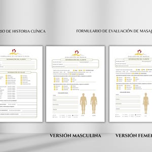Massage Therapy Forms: Client Intake, SOAP Notes, Consent (canva ...
