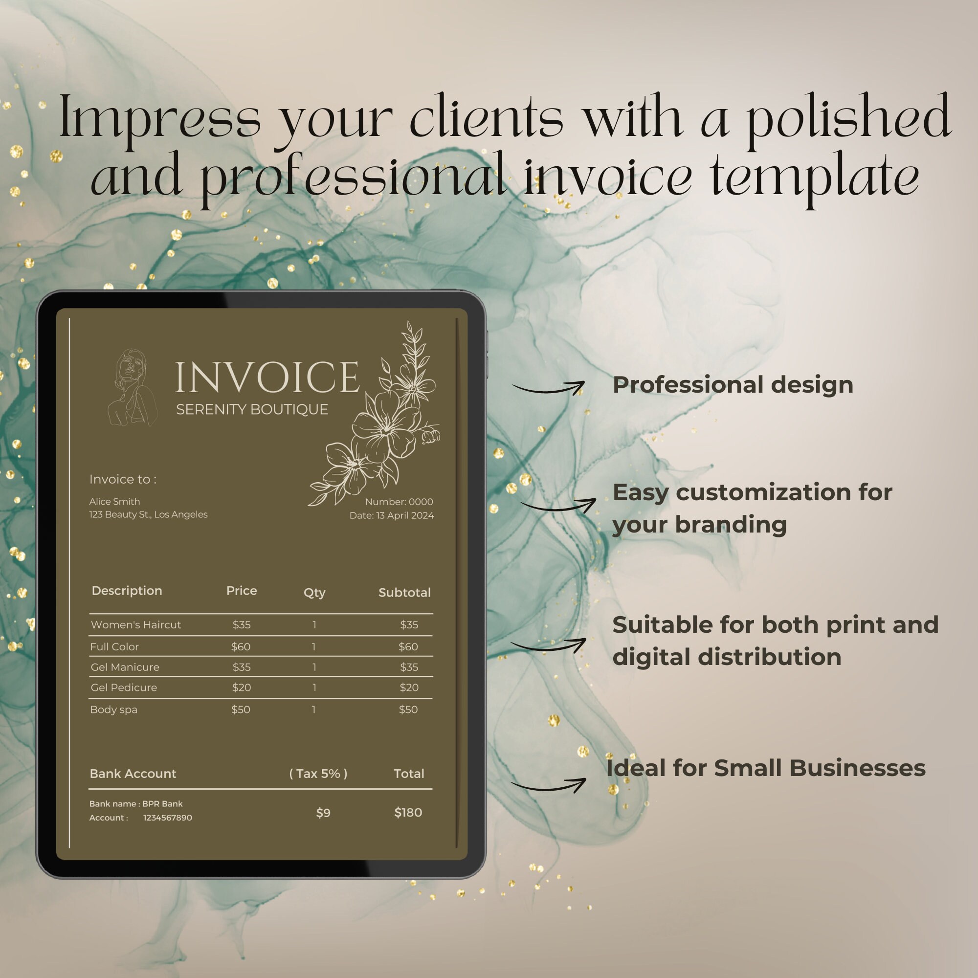Invoice and Receipt Template,invoice Tracking Tumbler Order Form ...