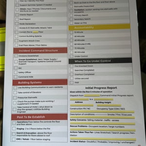 Incident Command Guide Book - Etsy