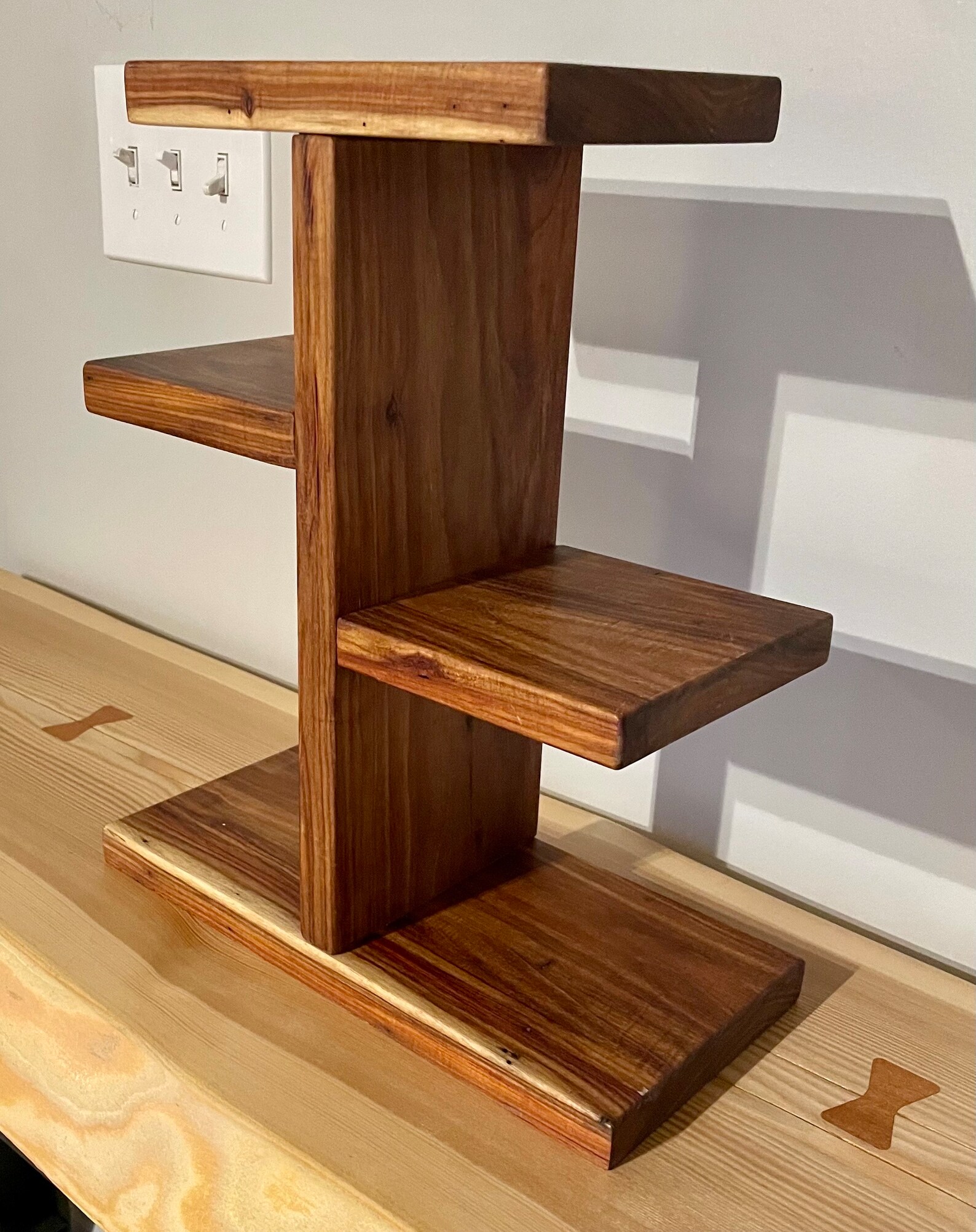 Handmade Exotic Canary Wood Plant Stand House Plant Stand Herb Stand ...