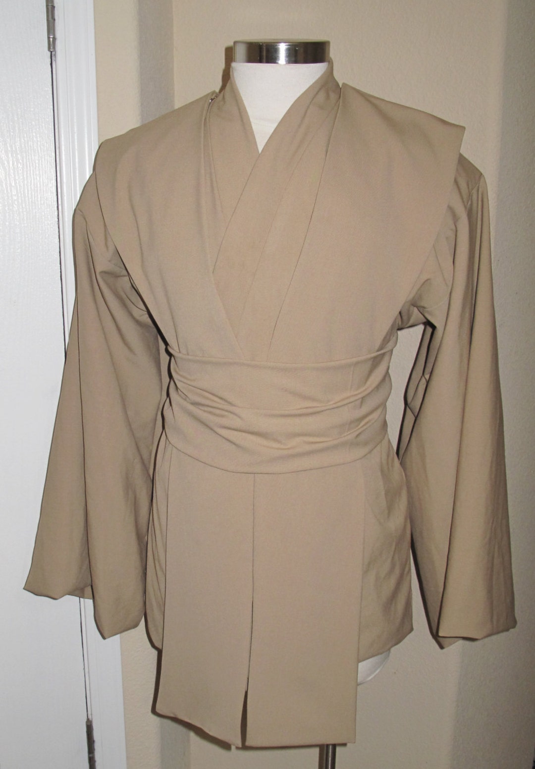 Star Wars Jedi Sith Warrior Beige Tunic, Tabards and Sash Costume, 4 ...