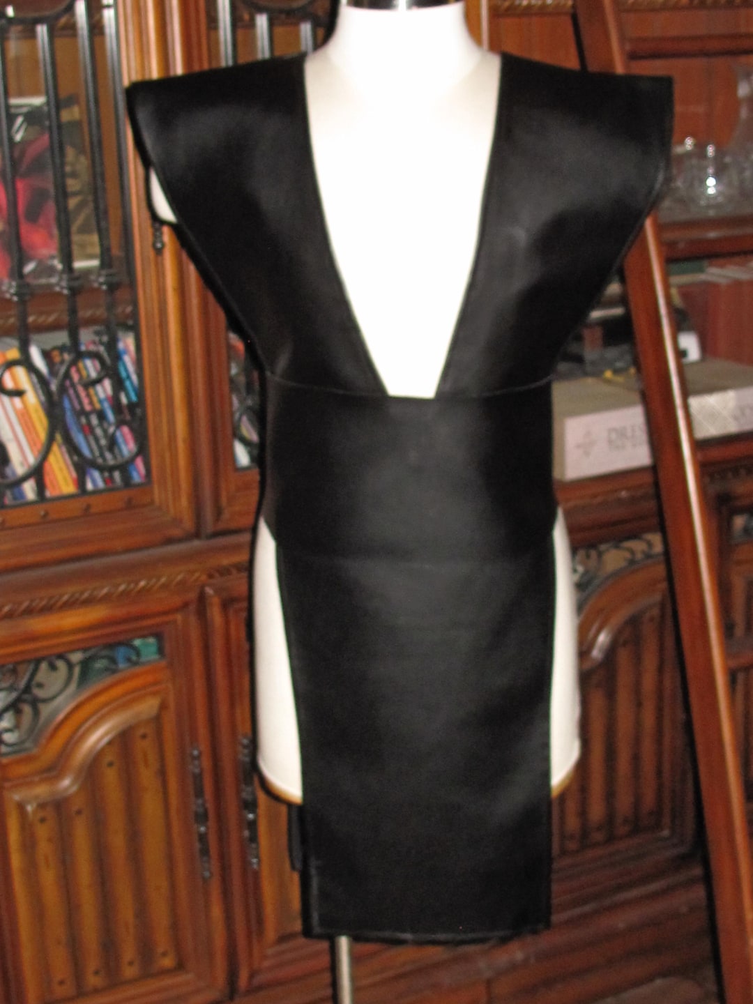 Mortal Kombat Black Jax Fabric 2 Layer Tabard Vest & Sash, Ninja ...