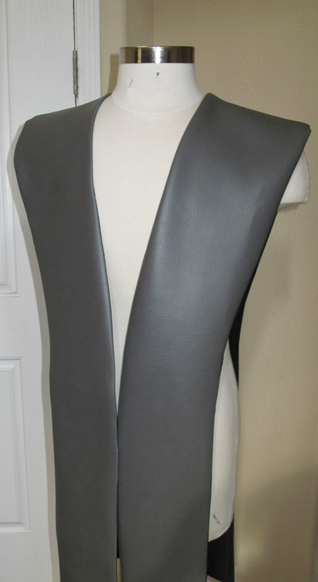 Star Wars Cosplay Charcoal Gray Pleather Jedi or Sith Tabards and or ...