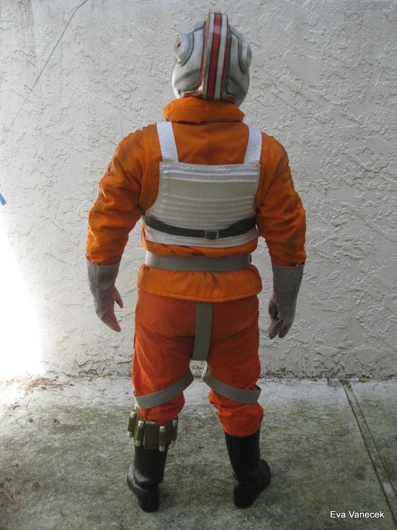 Luke Skywalker Star Wars Hoth Rebel Pilot Orange X-wing Jacket - Etsy