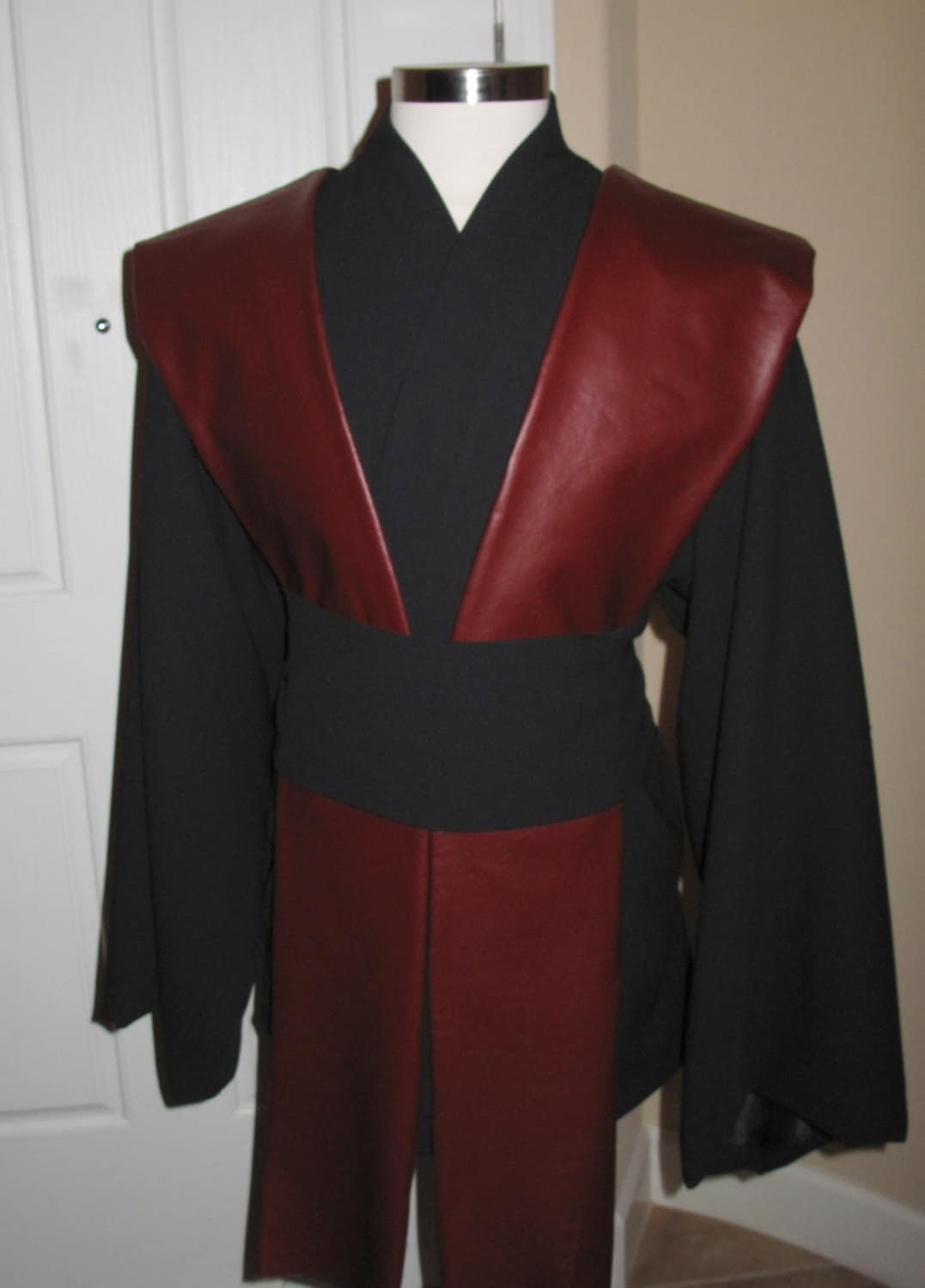 Star Wars Dark Jedi Tunic Tabbards and Sash 4 Pcs Costume - Etsy