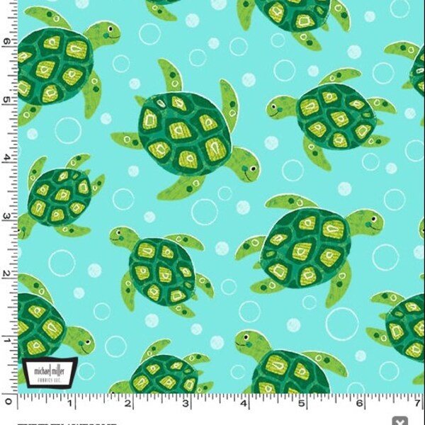 Turtle Fabric - Etsy