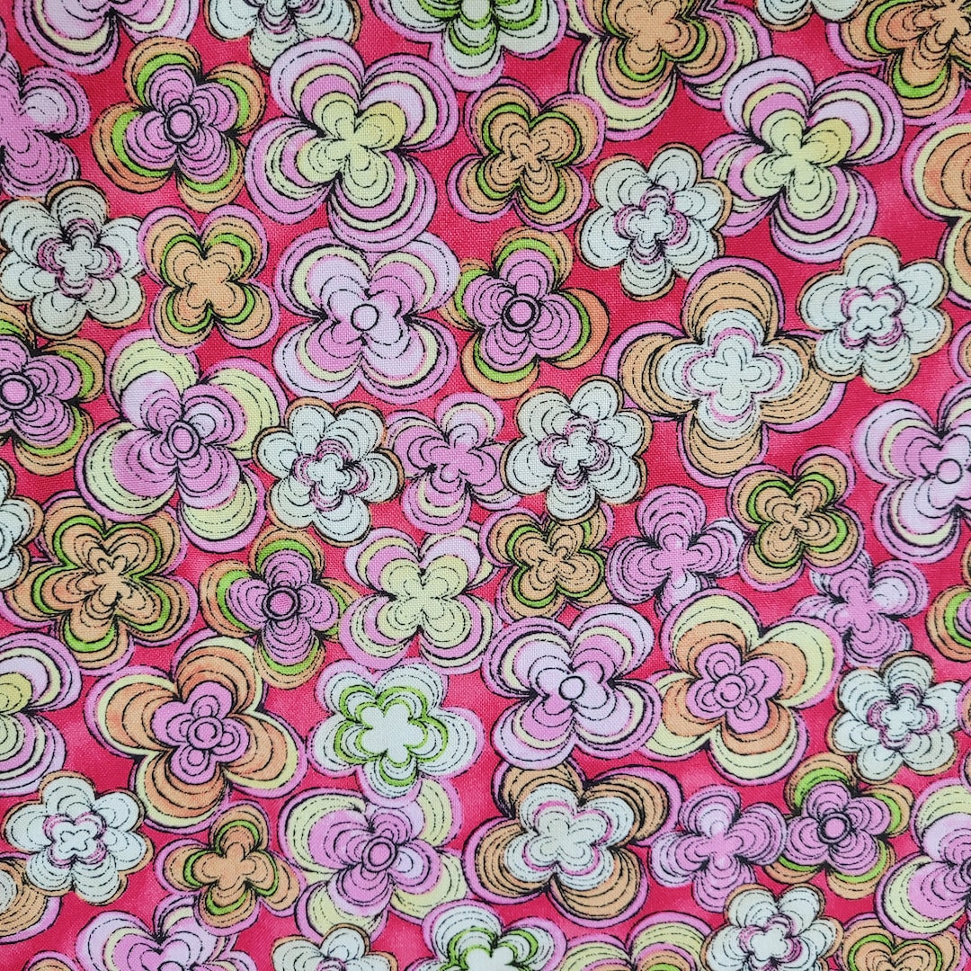 Aziza Spiral Floral Fabric BTY, Junebee by Quilting Treasures 1649 ...