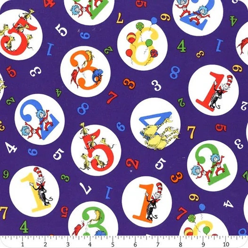 Dr Seuss Number - Etsy