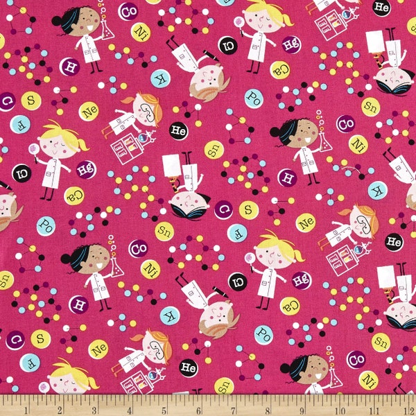 Science Fabric - Etsy