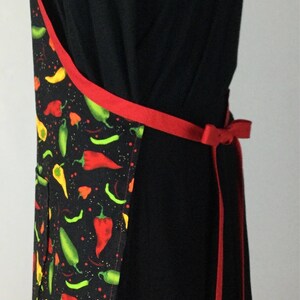 Chili Pepper Apron. Reversible Chef Apron. Gourmet Gift. Adult Apron ...