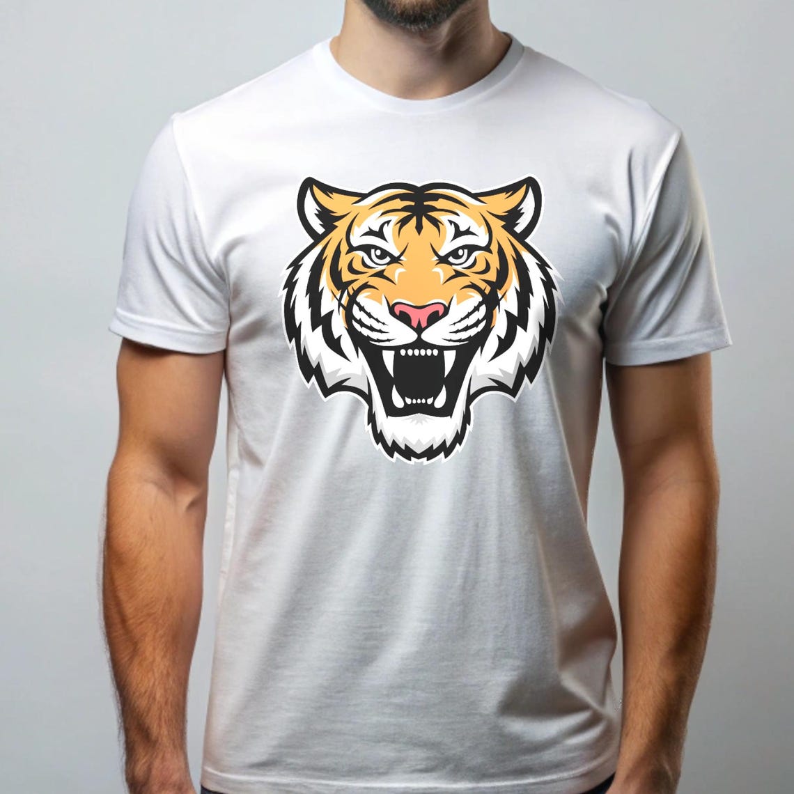 Tiger Mascot | Digital Download | Eagle Mascot Design | T-shirt Design ...