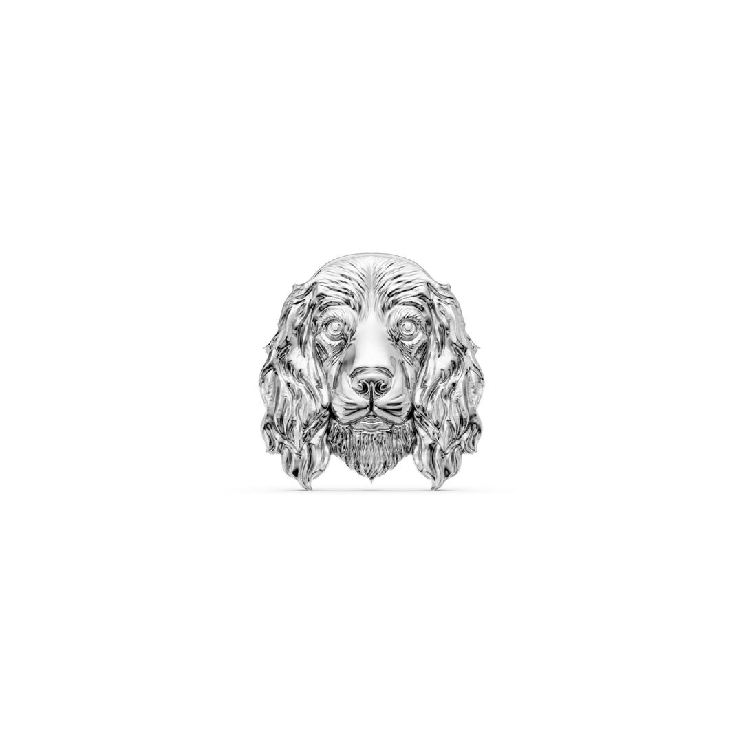 Cocker Spaniel Dog Pendant 925 Sterling Silver Pendant Gold-plated ...