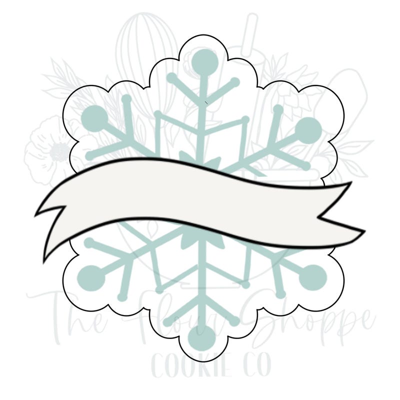 Snowflake Banner - Etsy