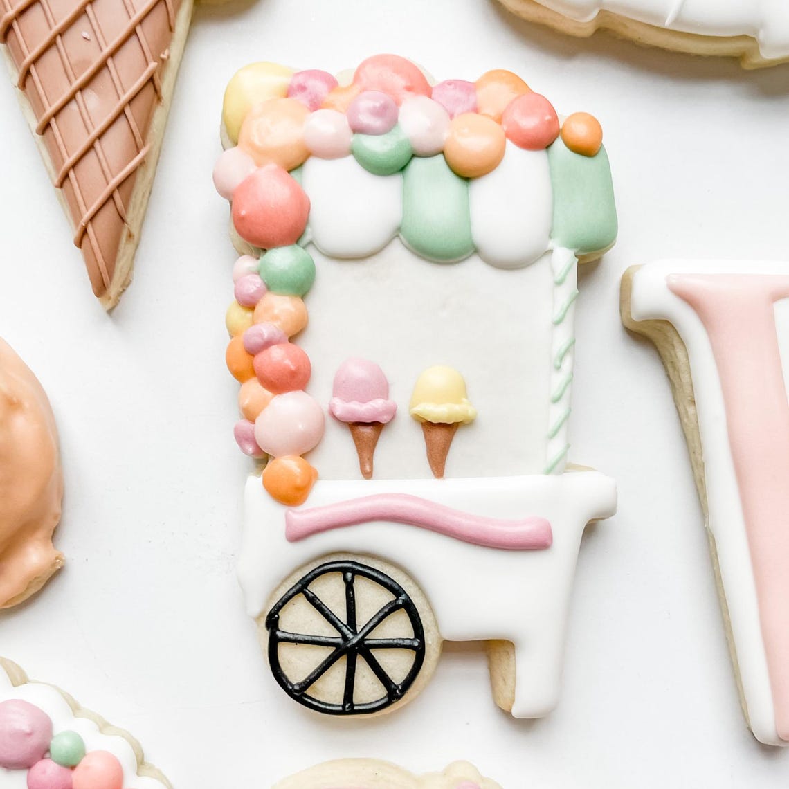Balloon Cart Dessert Cart Cookie Cutter - Etsy