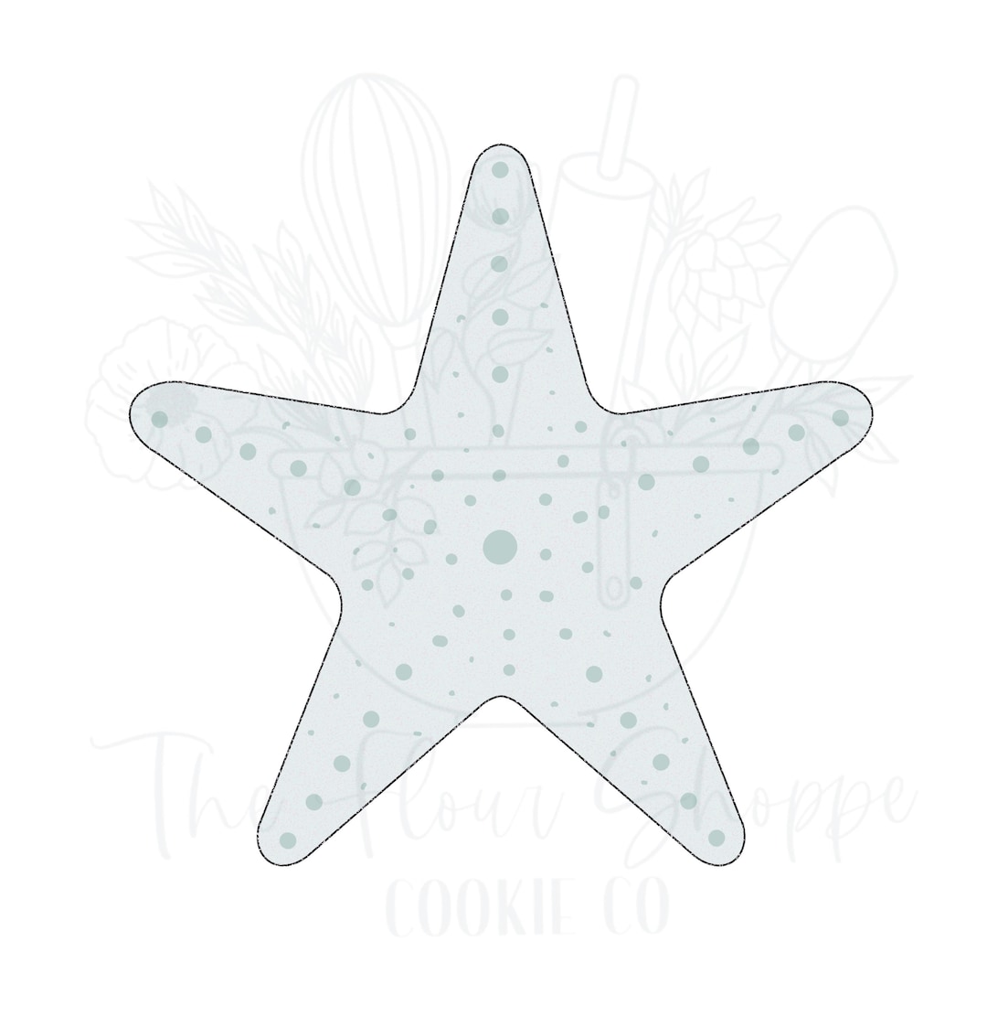 Sea Star Starfish Ocean and Under the Sea Cookie Cutter - Etsy