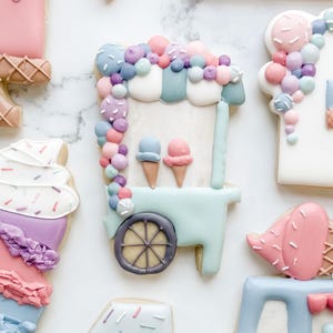 Balloon Cart Dessert Cart Cookie Cutter - Etsy