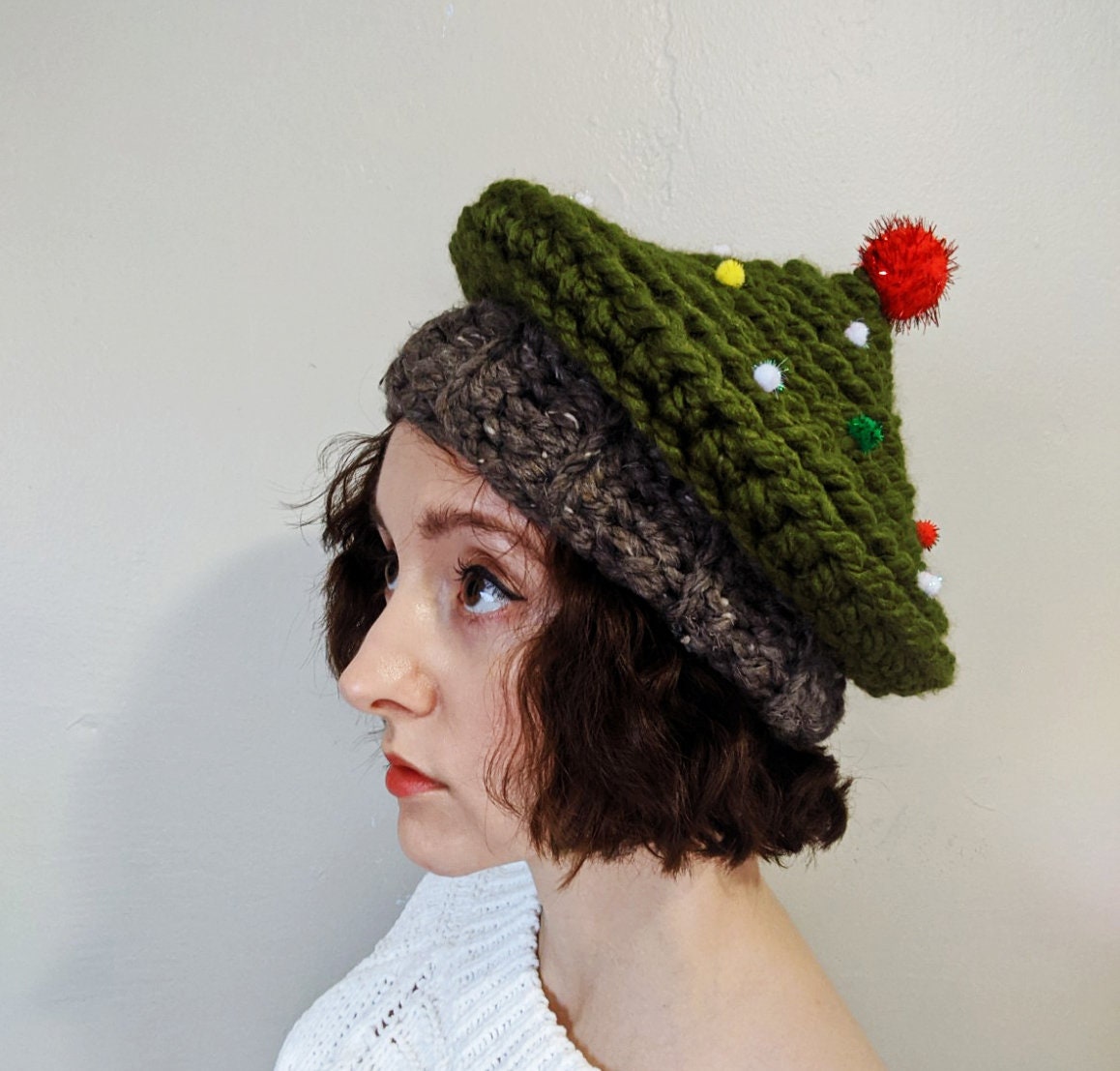 Christmas Tree Hat Crochet Pattern Christmas Tree Hat - Etsy