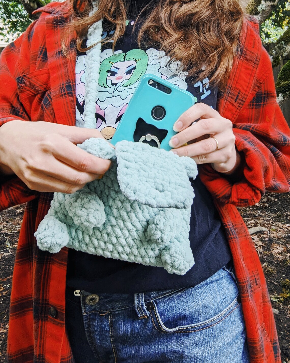 Froggy Plushie Phone Bag Crochet Pattern, Frog, Toad, Crochet Purse ...