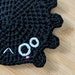 Chonky Spider Coaster Crochet Pattern, Crochet Spider Mug Rug, Kawaii ...