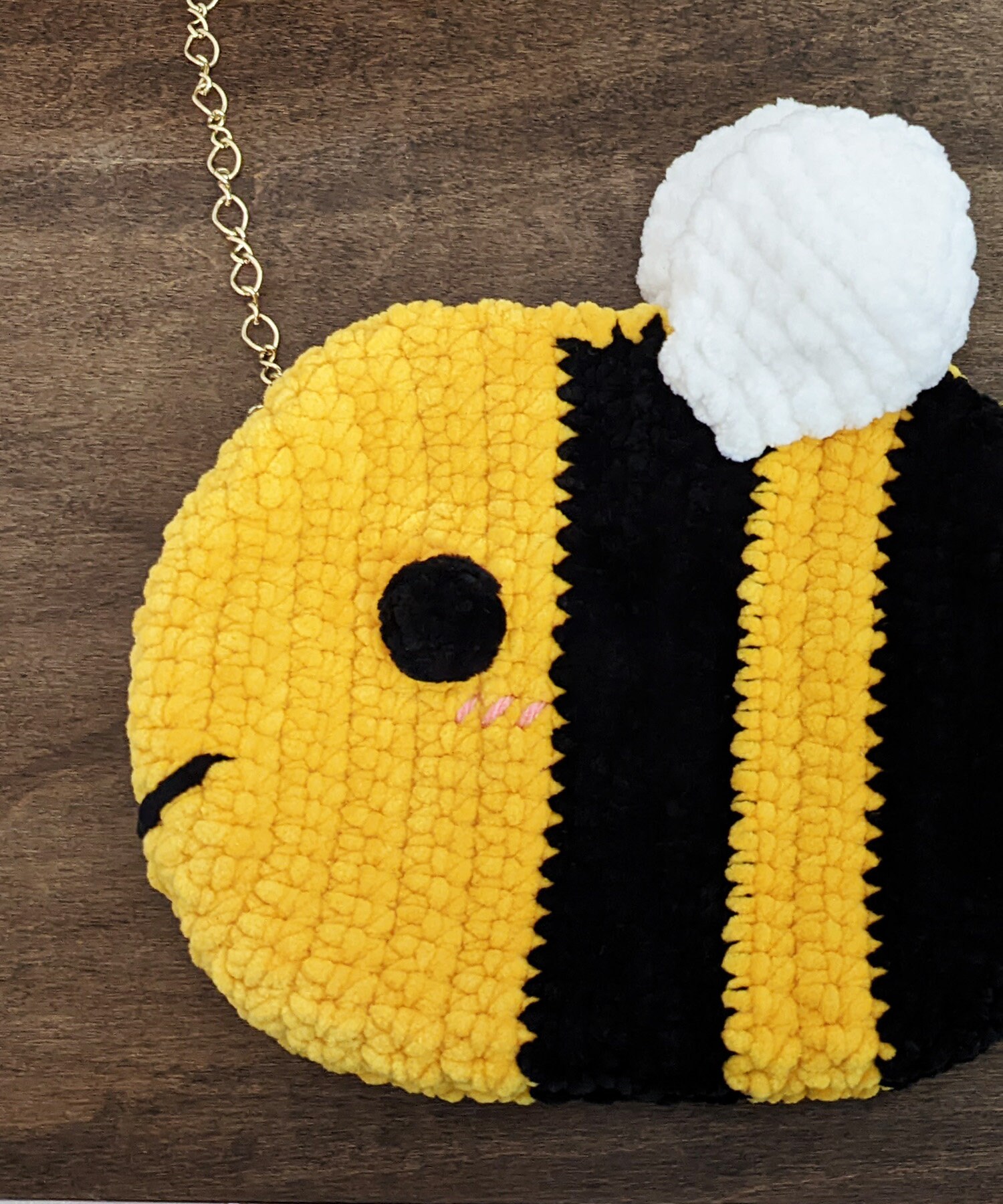 Crossbody Chonky Bee Bag Crochet Pattern Bumblebee Crochet - Etsy