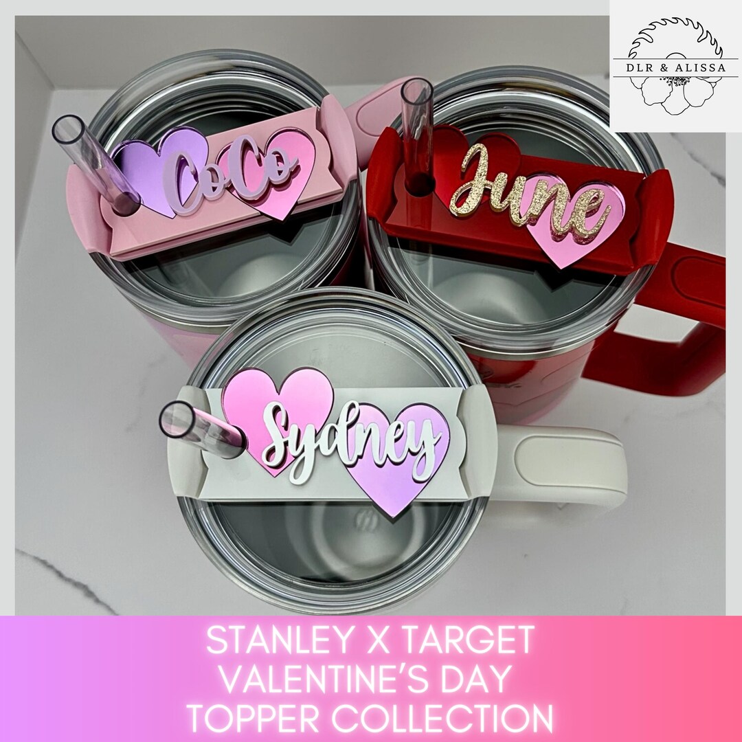 Stanley X Target Valentine's Day Collection Topper, Personalized ...
