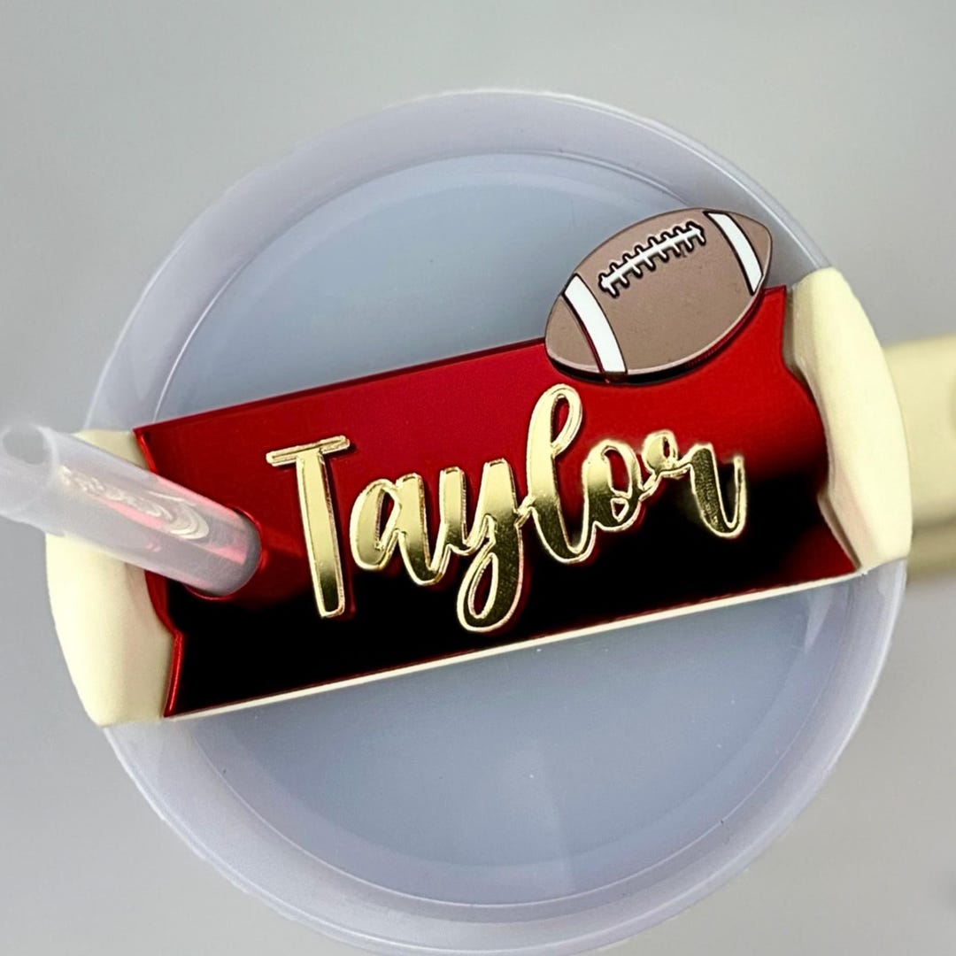 Stanley Topper Personalized Sports, 40oz, Custom Stanley Cup Name Plate ...