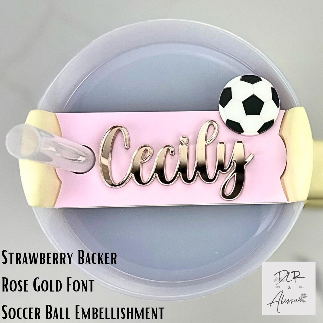 Soccer Stanley Topper Personalized, 40oz, Stanley Accessories, Custom ...