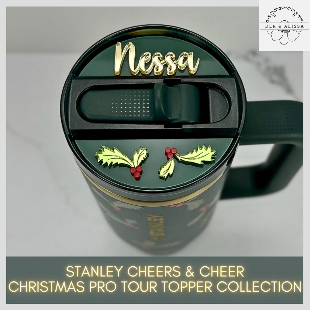 Stanley Christmas Pro Tour Topper: Cheers and Cheer Collection Name Tag ...