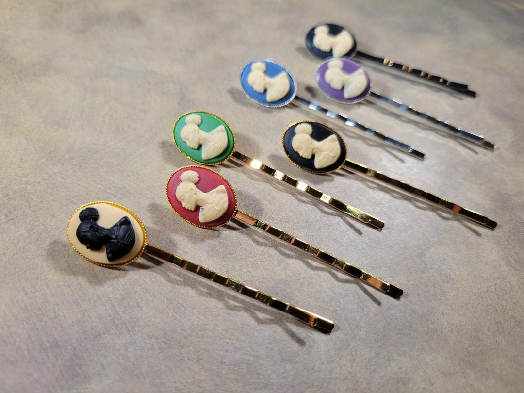 Keisha Bobby Pins | Ivory Black Green Blue Red Purple African American ...
