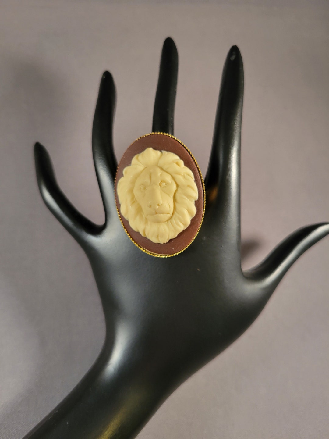 Mane Squeeze Ring Lion Boho Tribal Chic - Etsy