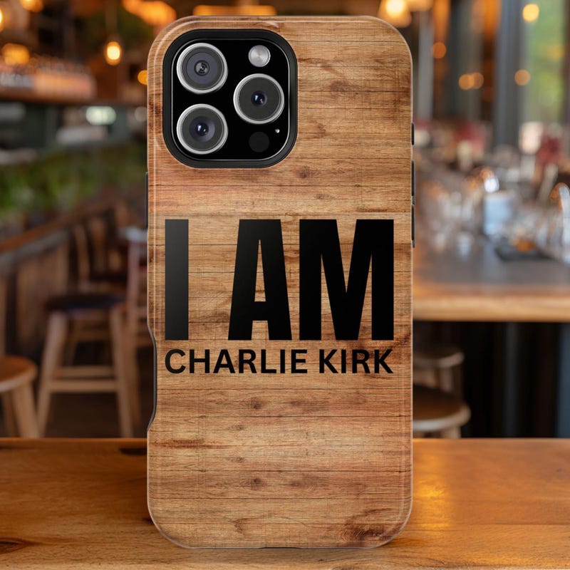 Charlie Kirk Phone Case - Etsy