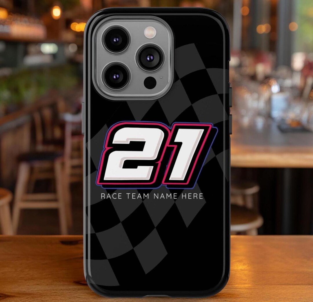 Custom Race Phone Case for iPhone 17 16 15 14 13 12 11, Samsung Galaxy ...