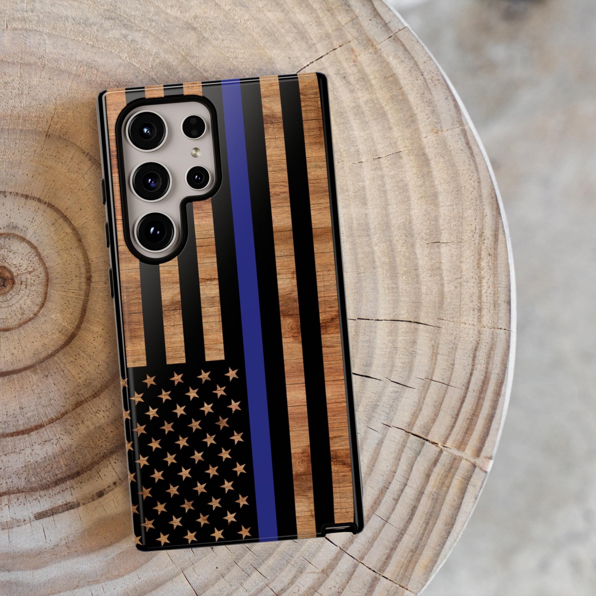 Police / Law Enforcement American Flag Phone Case, Compatible With ...
