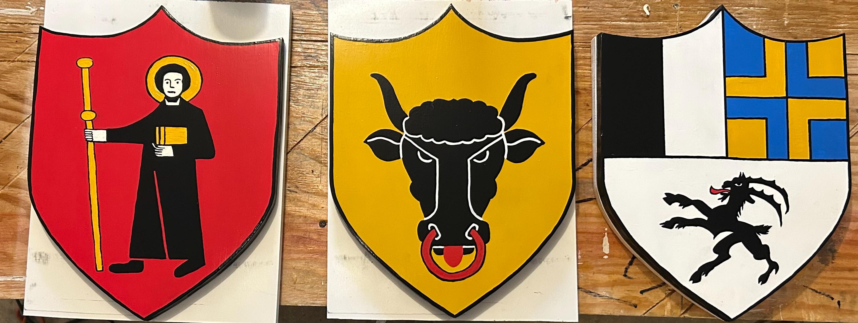 Wooden Shield Sign - Etsy