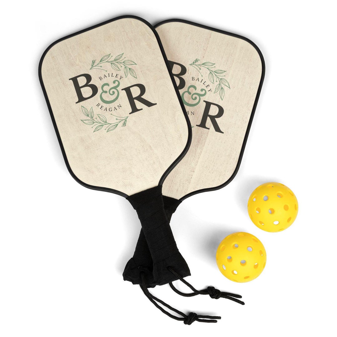 Pickleball Kit Custom Pickleball Set Pickleball Couples Pickleball ...