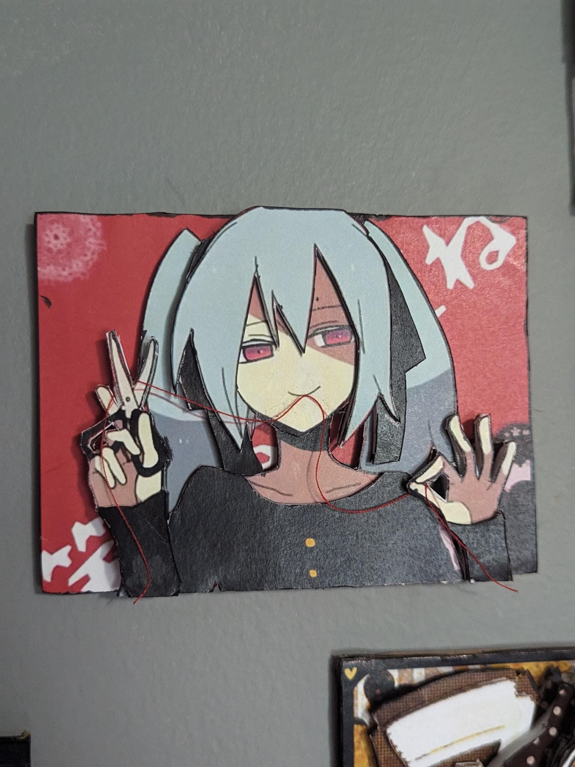 Hatsune Miku Vocaloid World is Mine Game of Life Shadow Box / 3D Art - Etsy