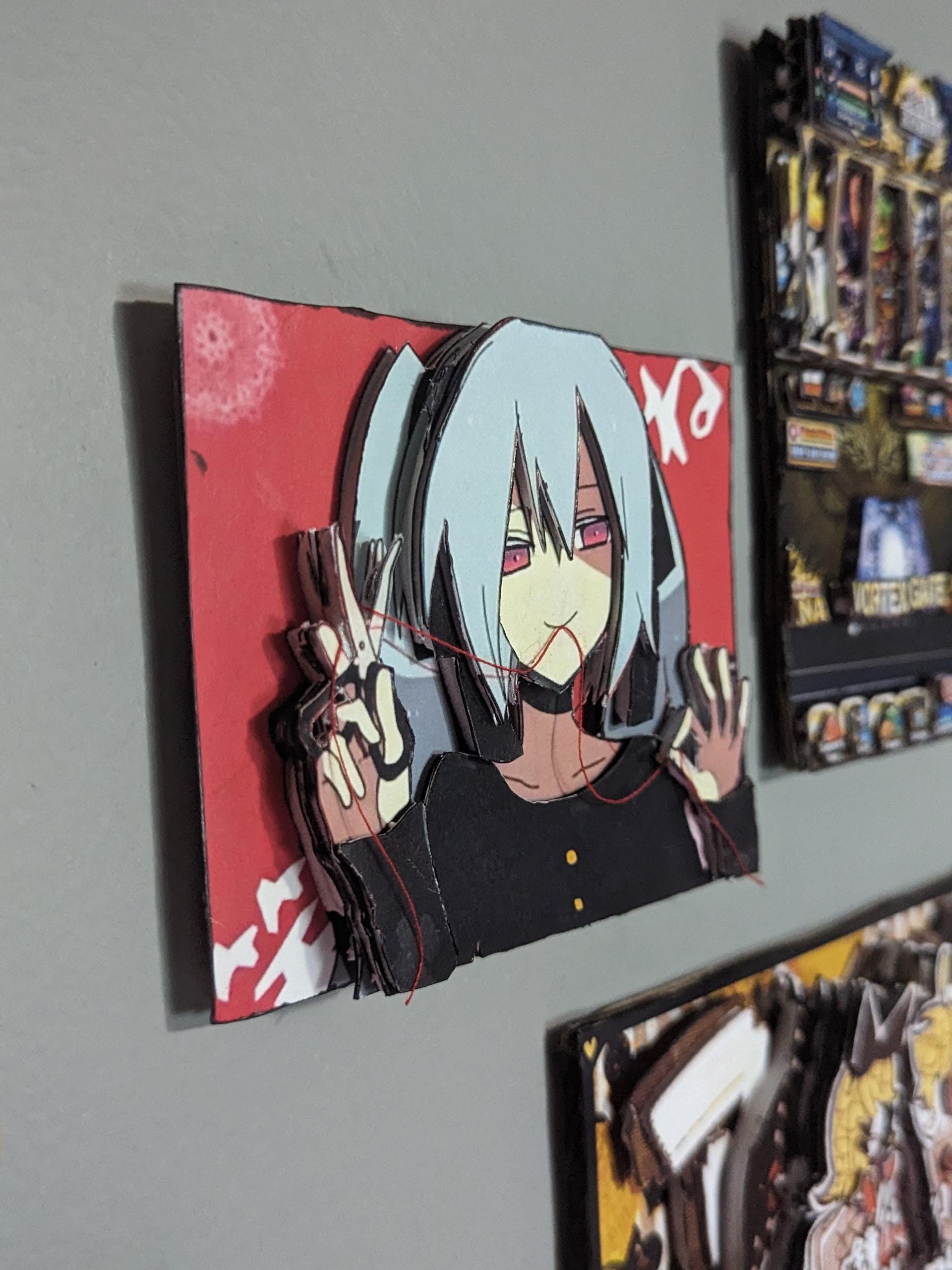 Hatsune Miku Vocaloid World is Mine Game of Life Shadow Box / 3D Art - Etsy