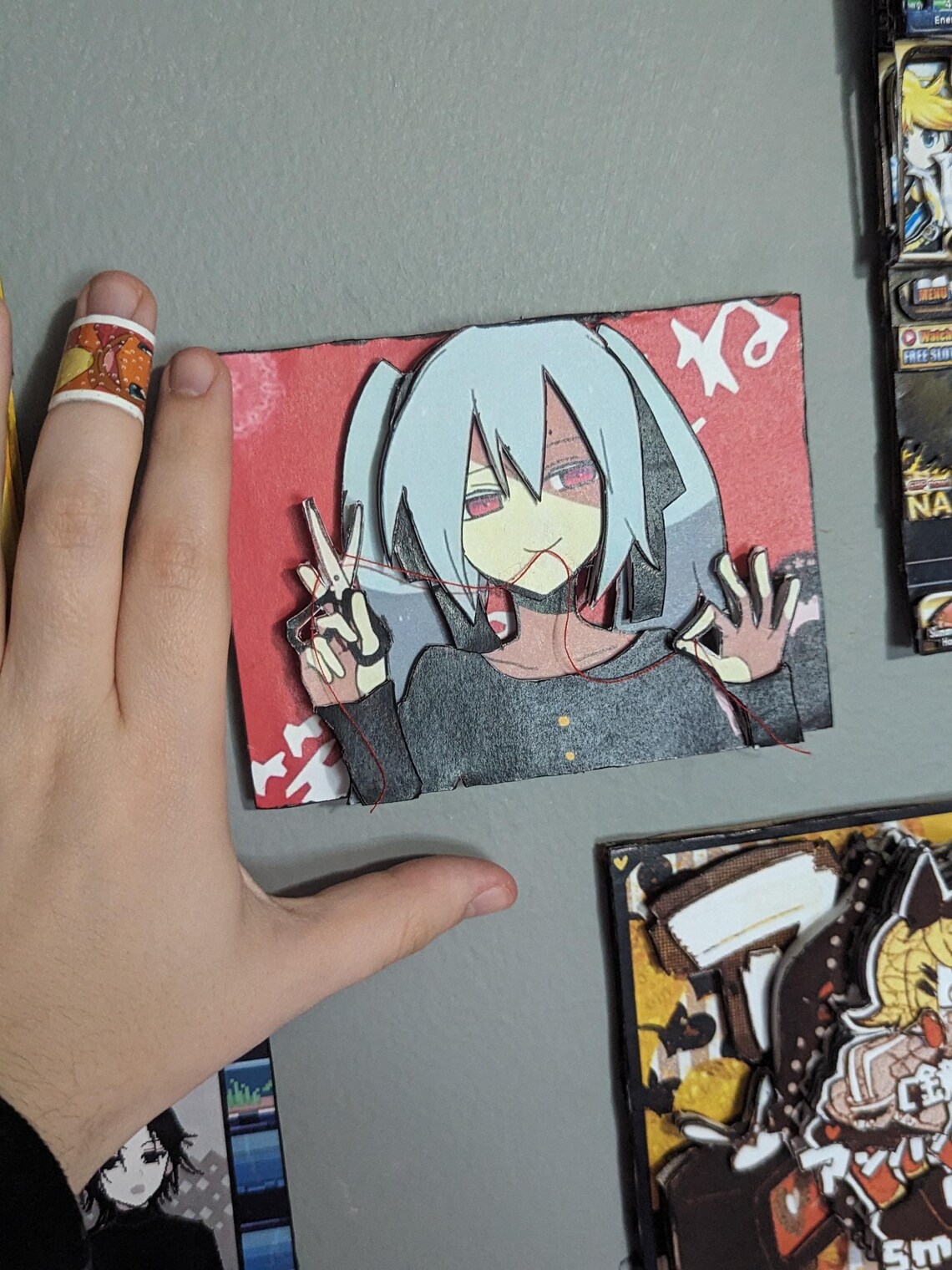 Hatsune Miku Vocaloid World is Mine Game of Life Shadow Box / 3D Art - Etsy