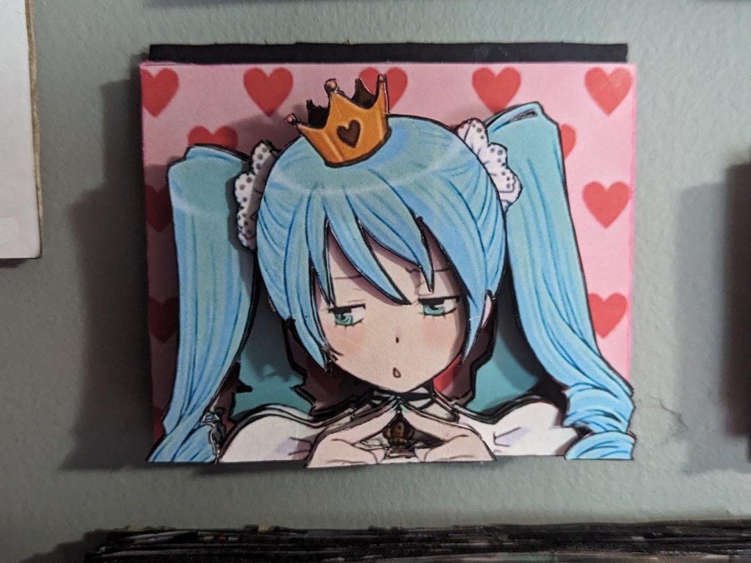 Hatsune Miku Vocaloid World is Mine Game of Life Shadow Box / 3D Art - Etsy