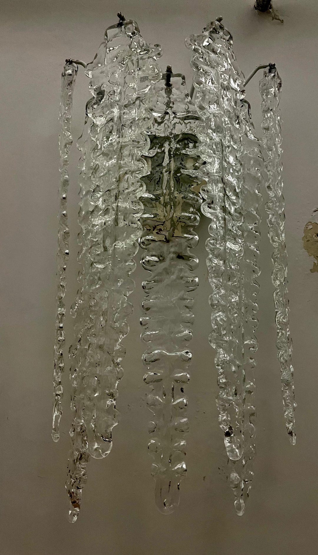 Unobtainable Alga Series Wall Lamp Produced by Venini - Etsy