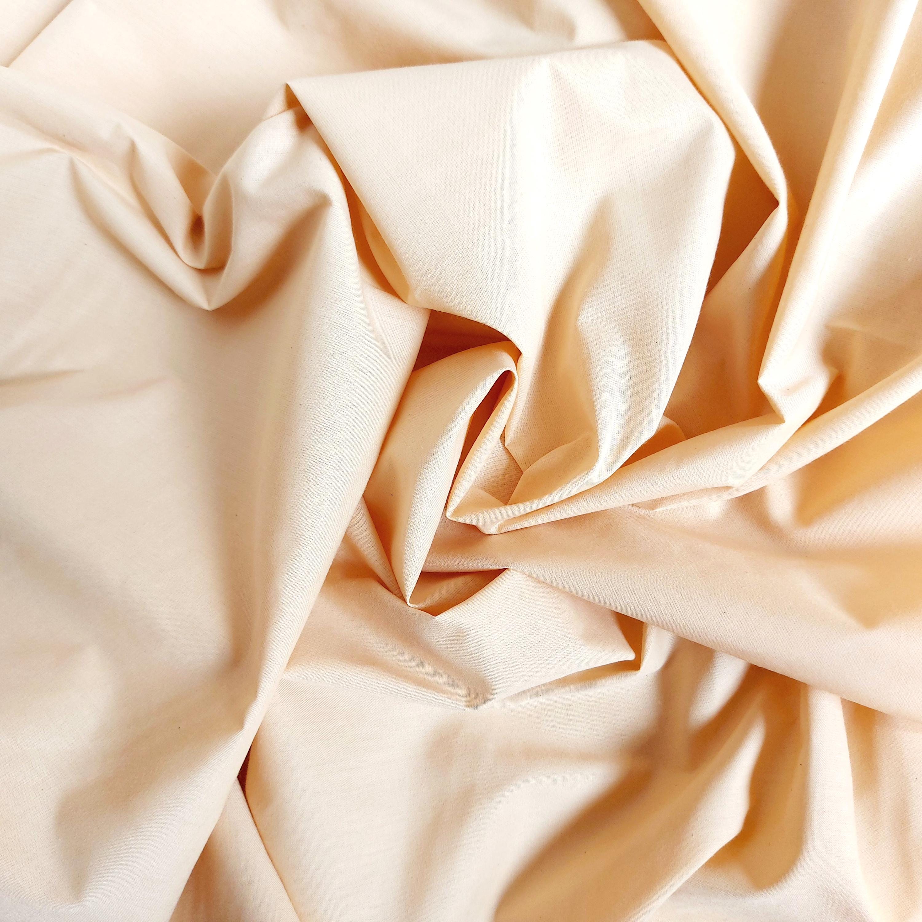 Cotton Fabric for Corset Lining Skin Colour Lightweight Cotton Poplin ...
