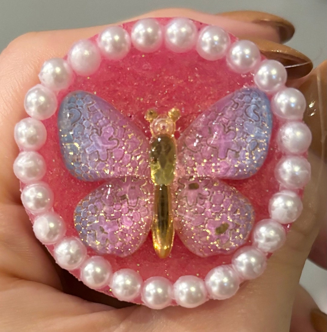 Pink Butterfly Popsocket Butterfly Popsocket Phone Accessory iPhone ...