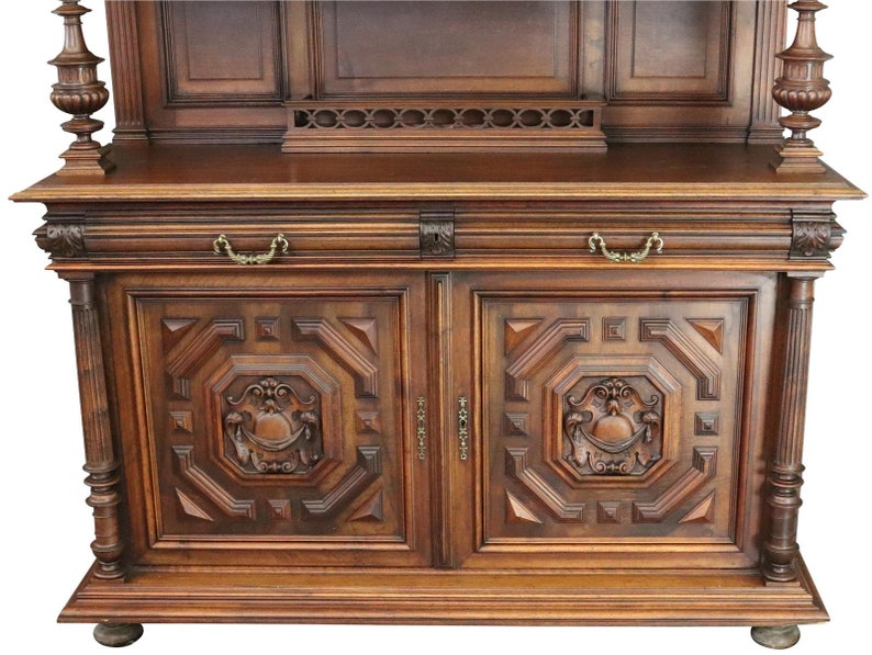 Buffet Henry II Renaissance Mahogany Mythology Juno Diana - Etsy
