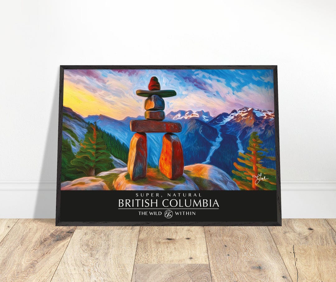 Well Hello Long Legs Poster British Columbia West Coast Nature Wall Art ...