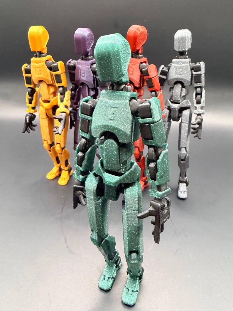 Gelede actiefiguur | Posable dummy 13 met ringvoet DIY-kit - Etsy Nederland