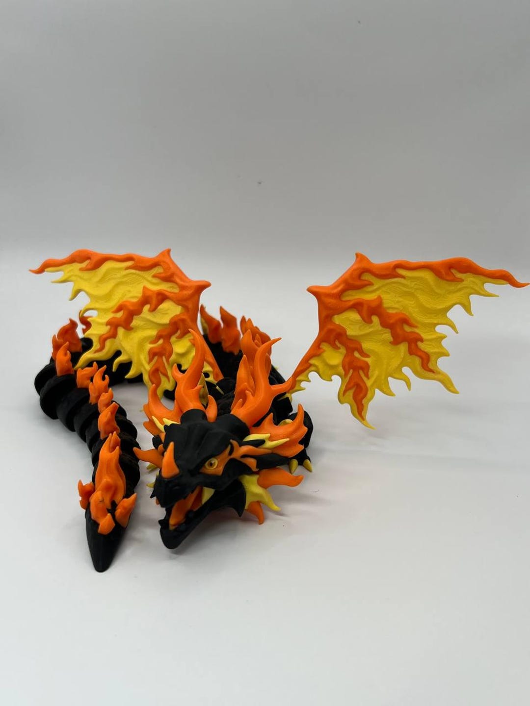 Eco-friendly Flexi Dragon – Fire Design - Etsy