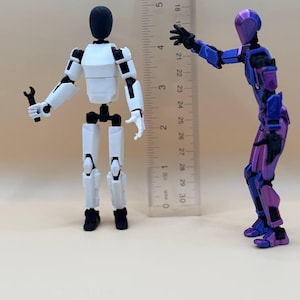 Modular Humanoid Robot Figure Dummy 13 Inspired, Modular Dummy Robot ...